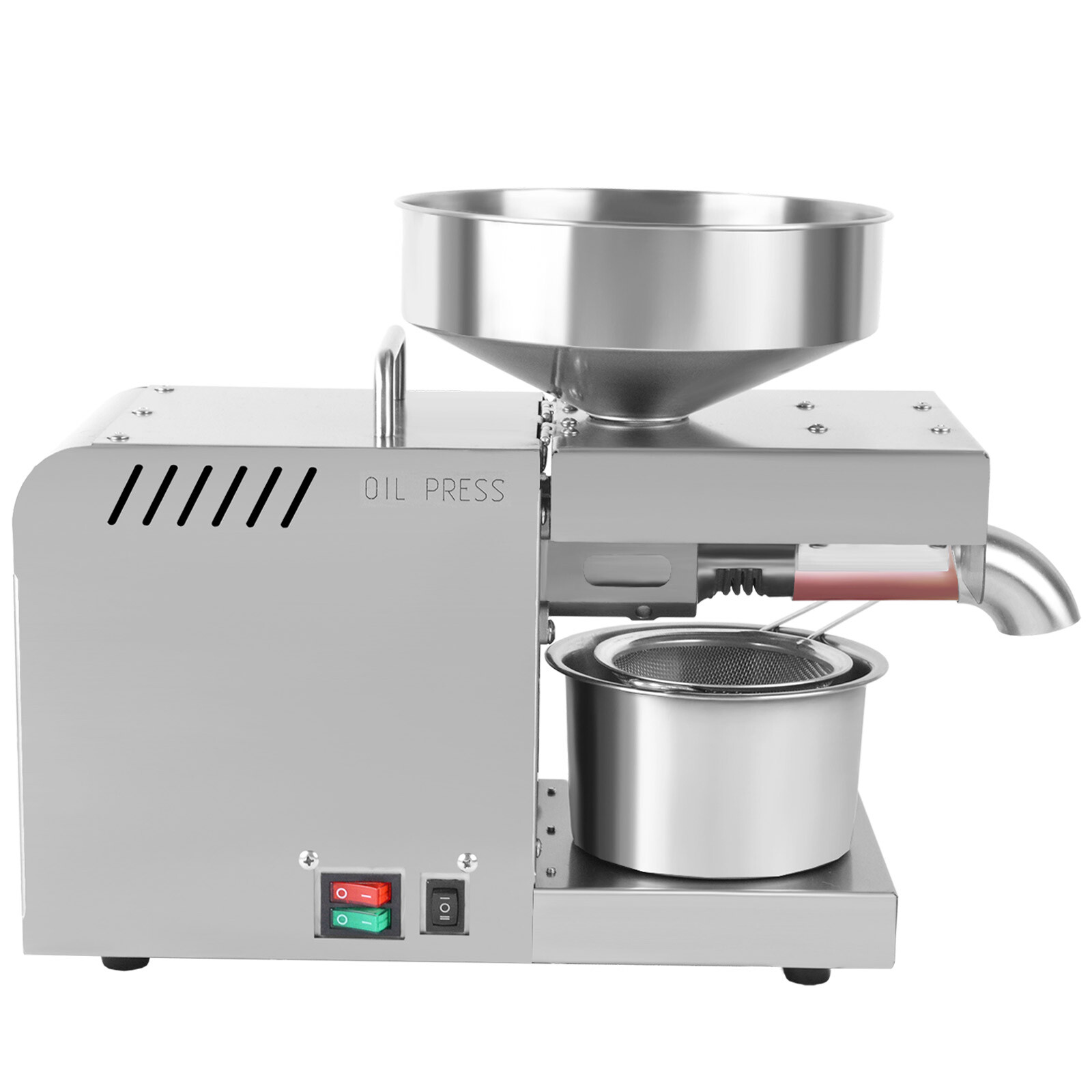 Commerical Stainless Steel Homemade Oil Maker Automatic Oil Press ...