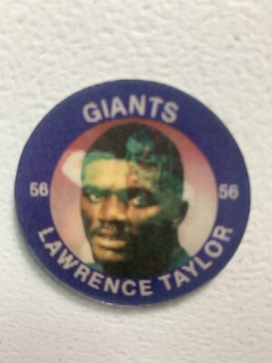 Lawrence Taylor 1984 Slurpee 7-11 football coin. NFL HOFer. | eBay
