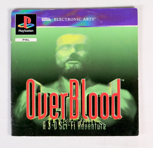 Notice OVERBLOOD Over Blood Sony Playstation PS1 Fra | eBay