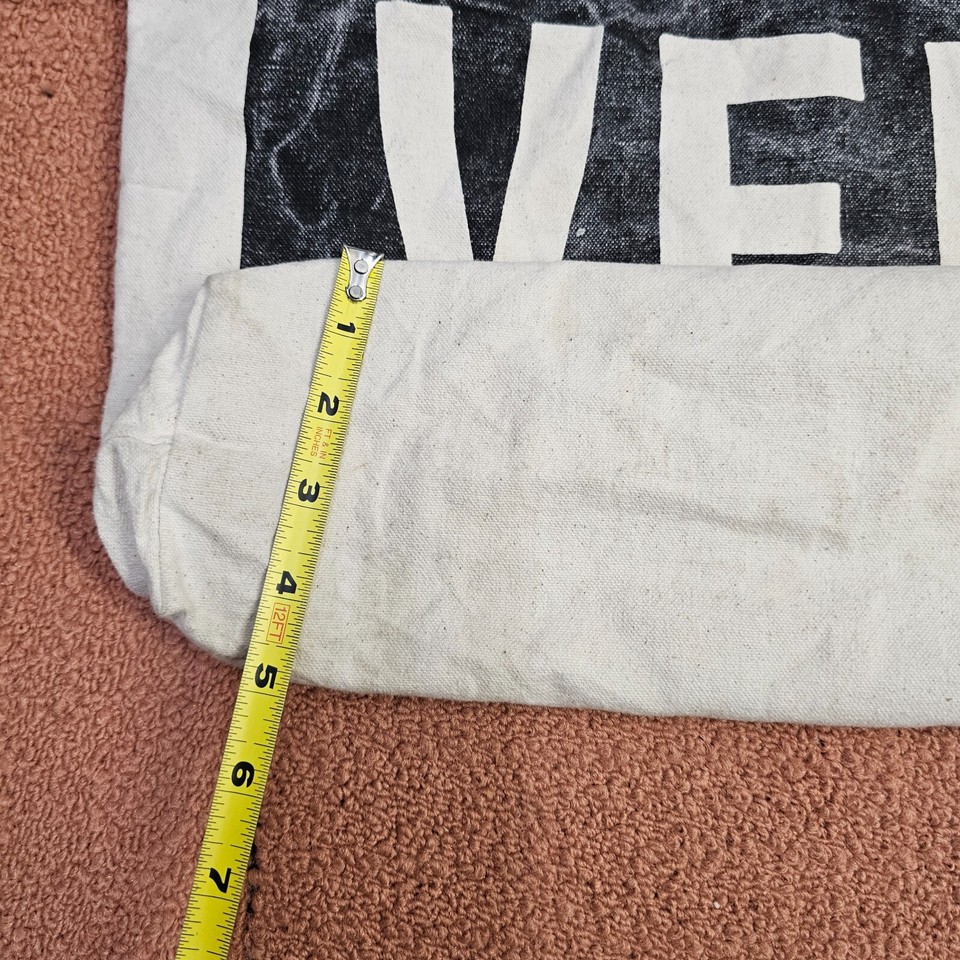 VERB Products You Have Cool Hair Reusable Canvas Tote Bag Cream 18"x15 ...