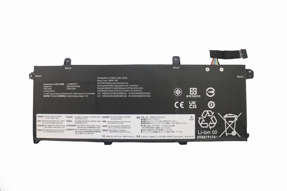 L18M3P73 Battery For Lenovo ThinkPad T490 T495 P14s T14 Gen 1st 2nd ...