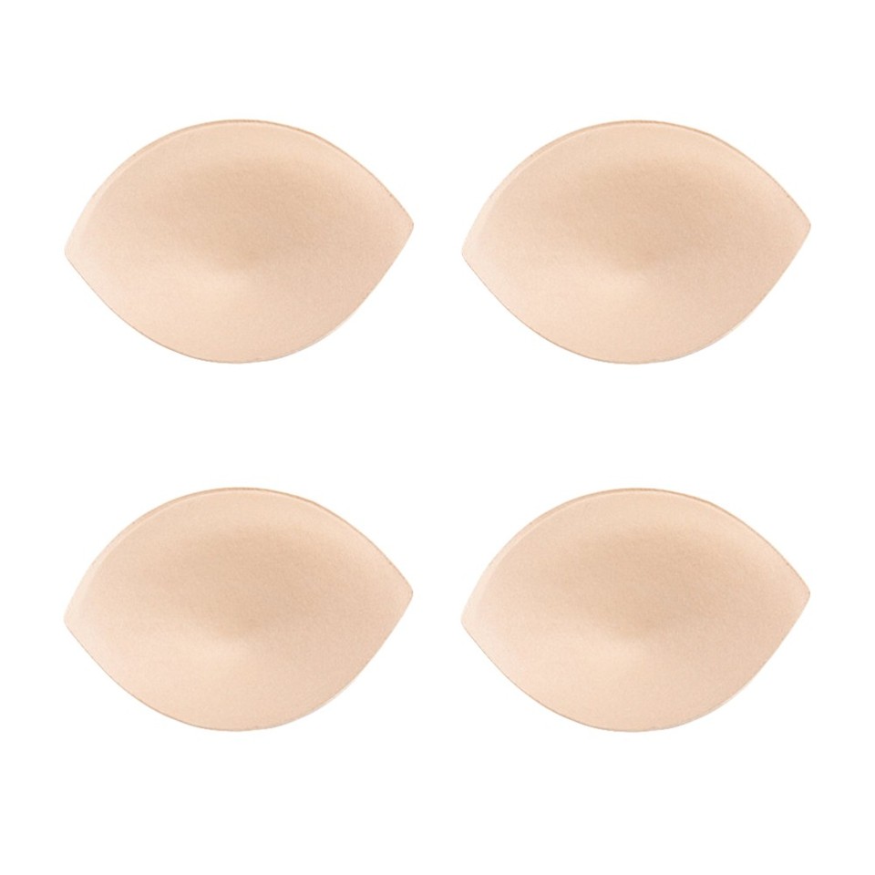 4 Pairs Sew in Bra Cups Bra Inserts Pad Bra Replacement Pad | eBay UK