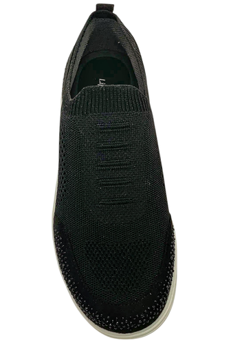 BZees Women's Timeless Bright Slip-On Sneaker Black | eBay