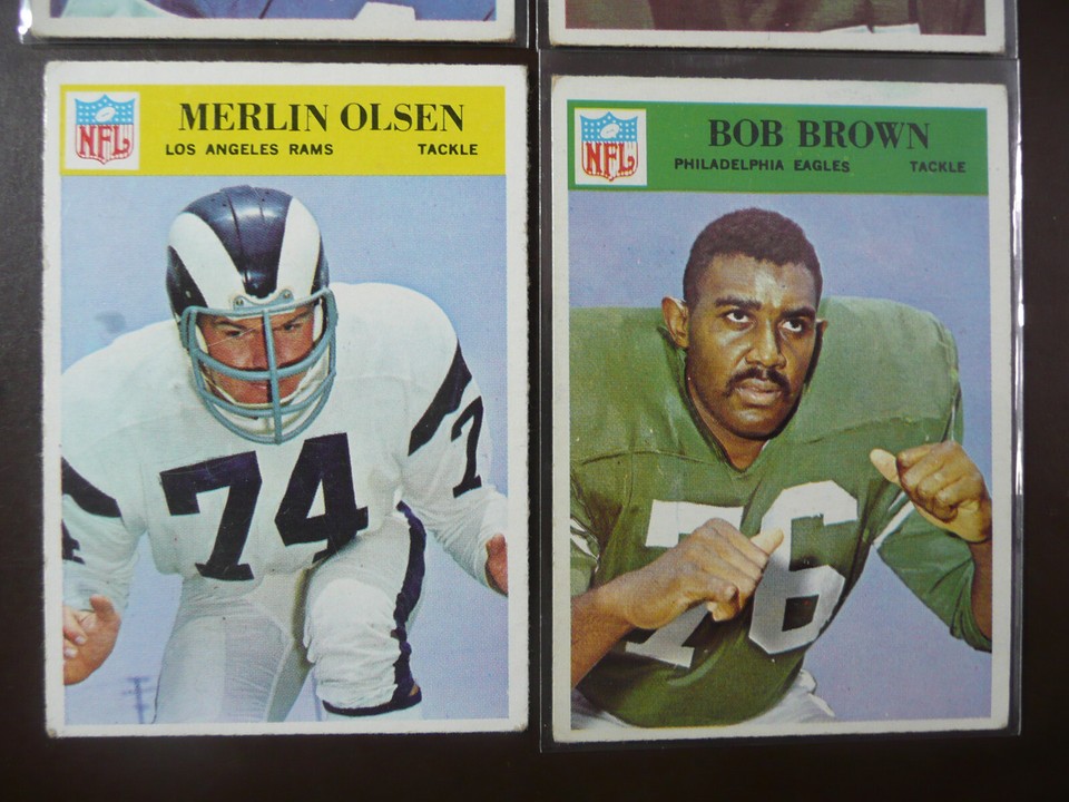 Lot of 7 1966 Philadelphia Football Cards #15 59 60 69 87 102 & 134 | eBay