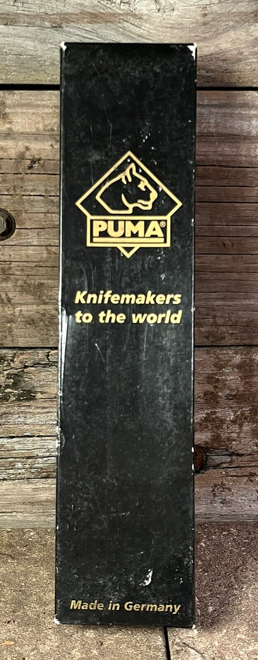 Puma Skinner II Stag Knife w/Sheath/Box Germany No. 118393 9 5/8" OAL ...
