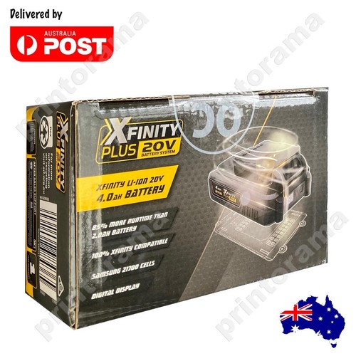 Genuine Xfinity Plus 20V Li-Ion 4.0Ah Battery - Aldi Ferrex Workzone ...