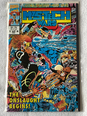 Mys-Tech Wars #1 (of 4) Ltd. Series Marvel Comics 1993 VF+/NM Bag ...