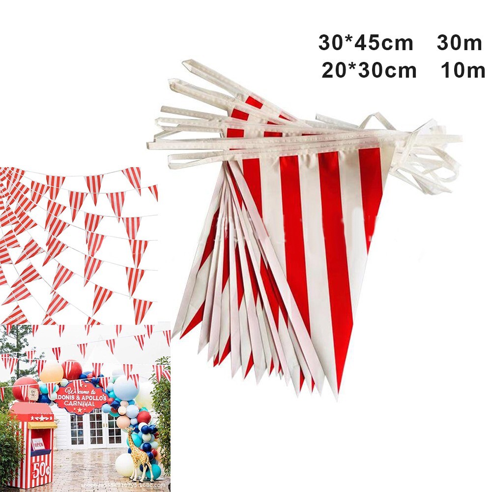 Circus Pennant Banner Printable Circus Banner Digital Circus Bunting