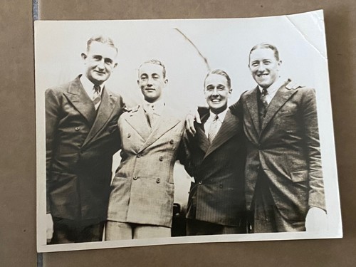 Jack Crawford , Viv McGrath Adrian Quist Don Turnbull Original Press ...