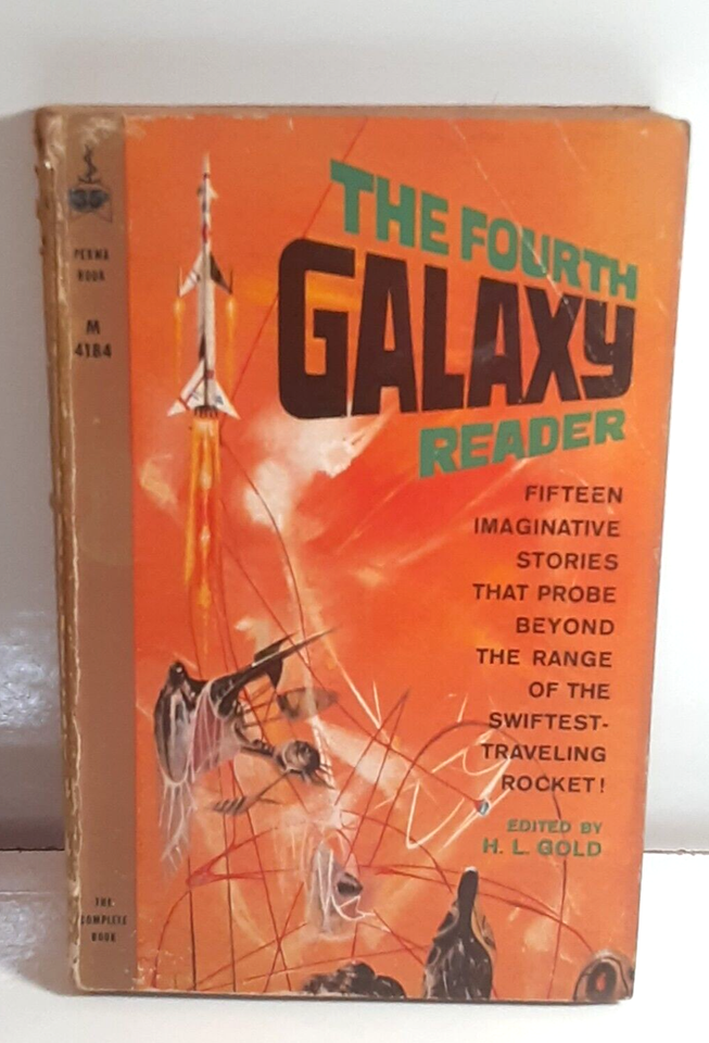 The Fourth Galaxy Reader H.L. Gold Sci-Fi pulp cover art 1960 paperback bp | eBay