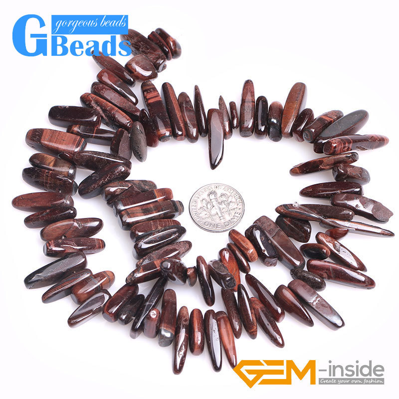 Natural Stones Irregular Spike Stick Beads For Jewelry Making Free ...