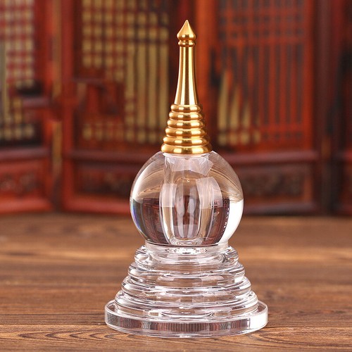 11cm Buddhist Supplies Stupa Dagoba Temple Shrine Meditation Worship ...