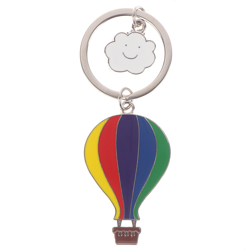 Hot air balloon Keychain Key Ring For Women Men Handbag Accessories Gi ...