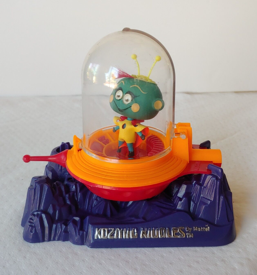 Kozmic Kiddles Martian Bluey Blooper Vtg Mattel 1968 Complete w/ UFO ...