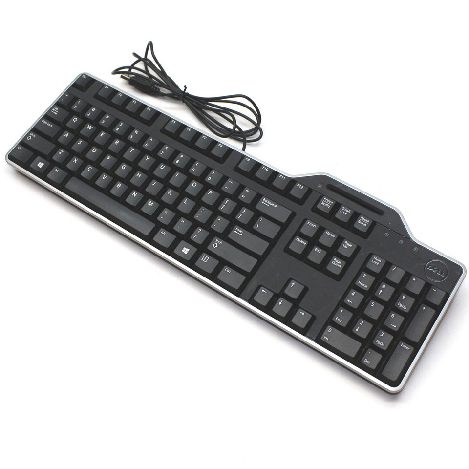 Dell USB SmartCard Keyboard Integrated Smart Card CCID KB813t | eBay
