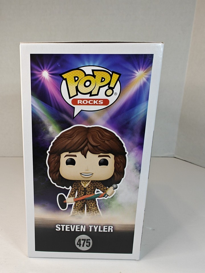 Funko Pop! Aerosmith Steven Tyler Leopard #475 Funko Shop Exclusive ...
