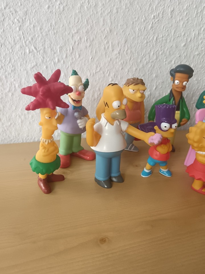 SIMPSONS 10X FIGUREN BURGER KING 2000 SAMMELFIGUREN | eBay.de