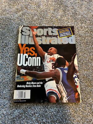 Sports Illustrated Apr 5, 1999 Ricky Moore UConn Huskies Yes, UConn | eBay