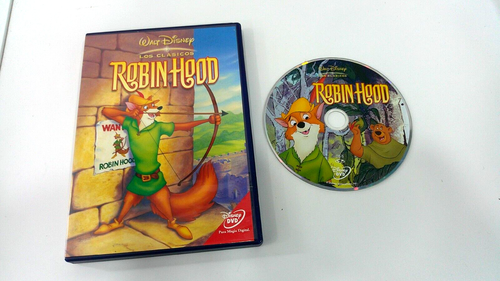 Robin Hood DVD Walt Disney Animation | eBay