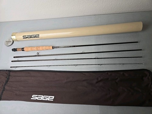 Sage Graphite III 590-4 RPL 9’ 5wt. W/ Fly Rod Tube & Sock Fly Fishing ...