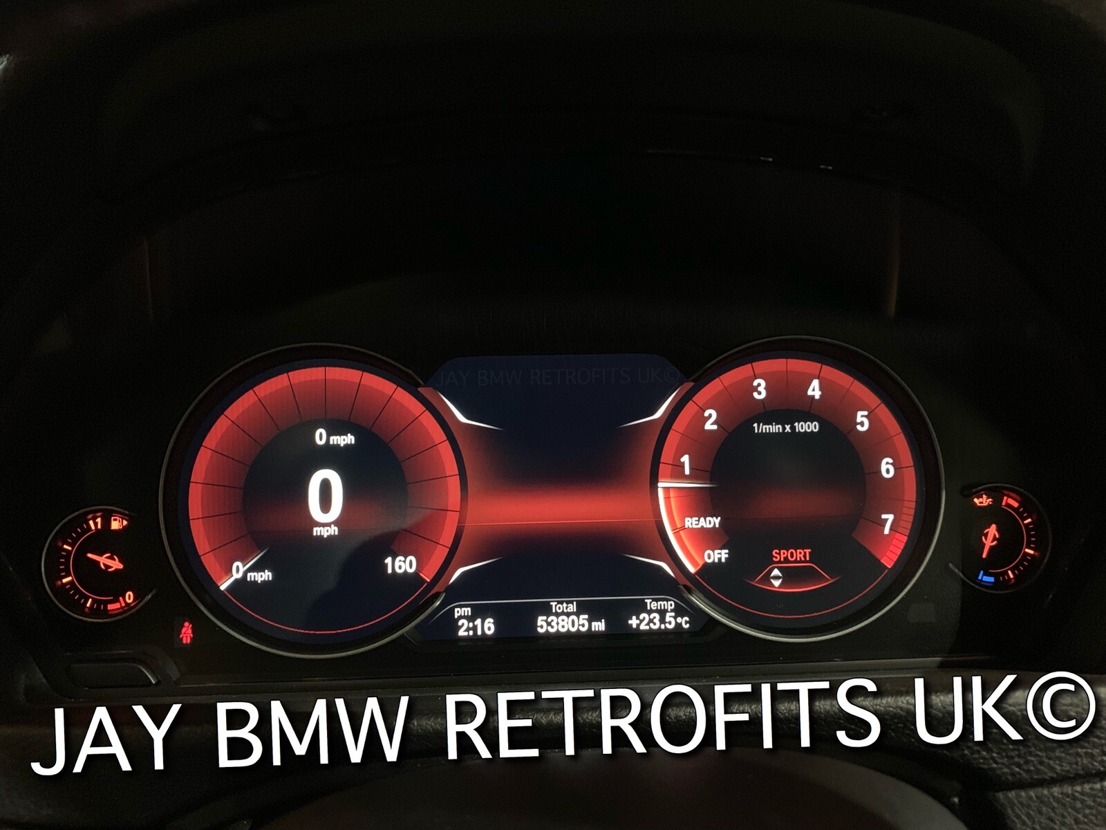 BMW 6WB COMPLETE DIGITAL CLUSTER RETROFIT F30 F31 F32 F33 F34 F36 3 & 4 ...