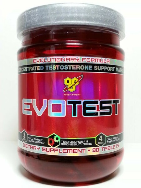 BSN EVOTEST Testosterone Booster DAA Magnesium Oxide 90 Tablets for ...