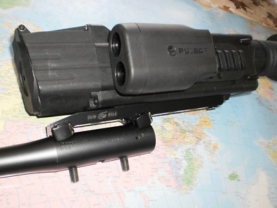 PULSAR Scope to Blaser QD 100% Steel Saddle Mount for Blaser R93 R8 LRS ...