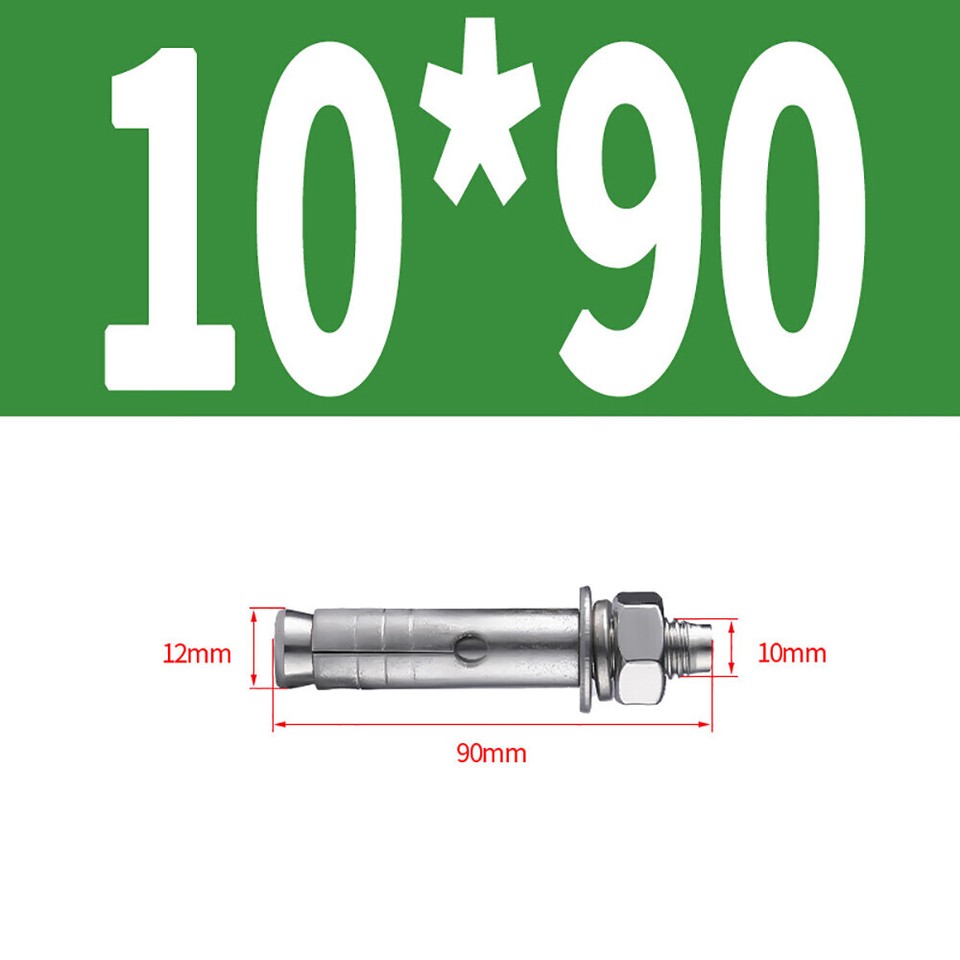 Sleeve Anchor Hex Nut Fixing Expansion Wall Bolt for Concrete Masonry ...