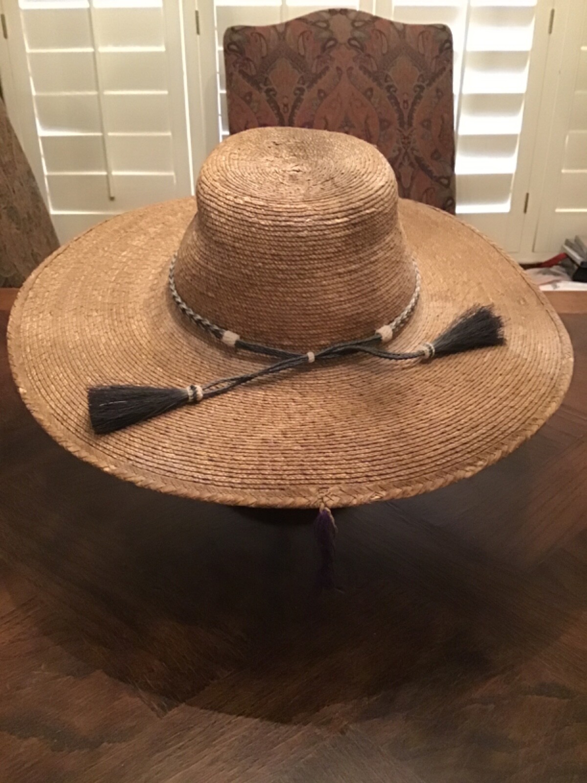 ANTIQUE MEXICAN PALM LEAF HAT/SOMBRERO | eBay Australia