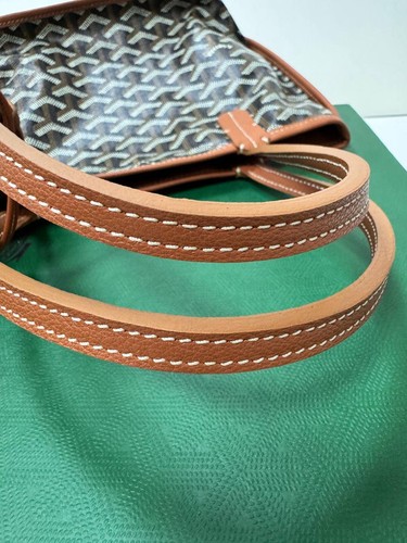 Goyard Anjou Mini Brown Customized Heart Rare | eBay