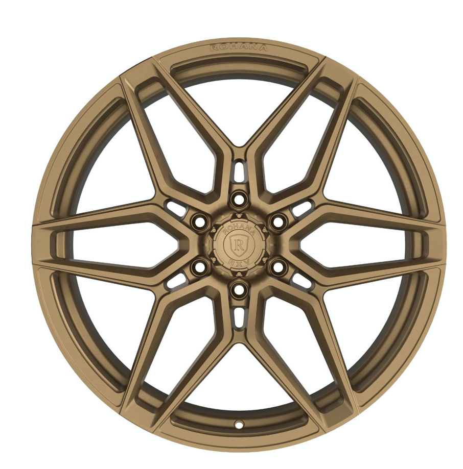 22” ROHANA RFV2 CONCAVE MATTE BRONZE WHEELS RIMS FOR CHEVROLET TAHOE ...