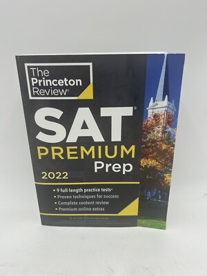 Princeton Review SAT Premium Prep 2022 9 Practice by The Princeton ...