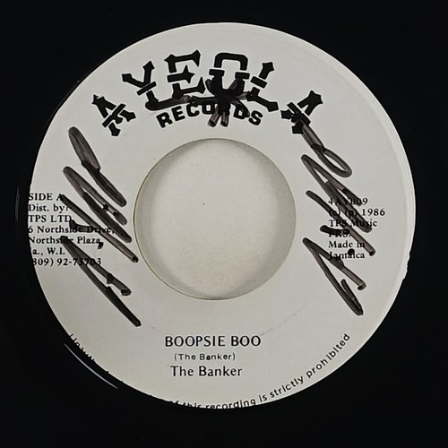 The Banker (Ini Kamoze) "Boopsie Boo" Reggae 45 Ayeola OG Press HEAR | eBay