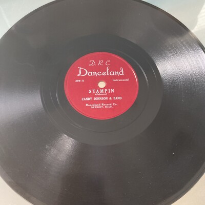 JAZZ R&B - CANDY JOHNSON BAND 78 rpm DANCELAND 399 Stampin 1948 E+ | eBay