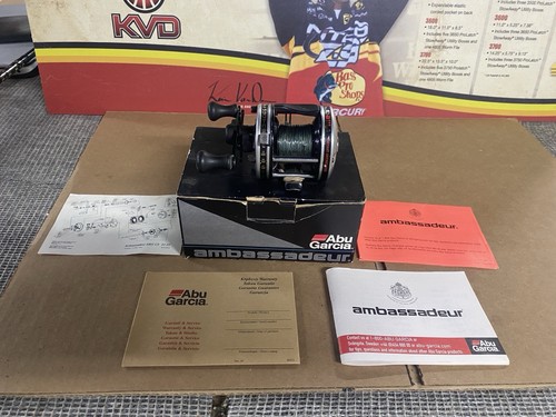 Abu Garcia Ambassador 5501 C3 Original Box, Nice Left Hand | eBay