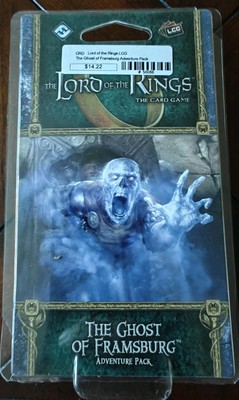 Lord Of The Rings. LCG. The Ghost Of Framsburg. Adventure Deck Sealed ...