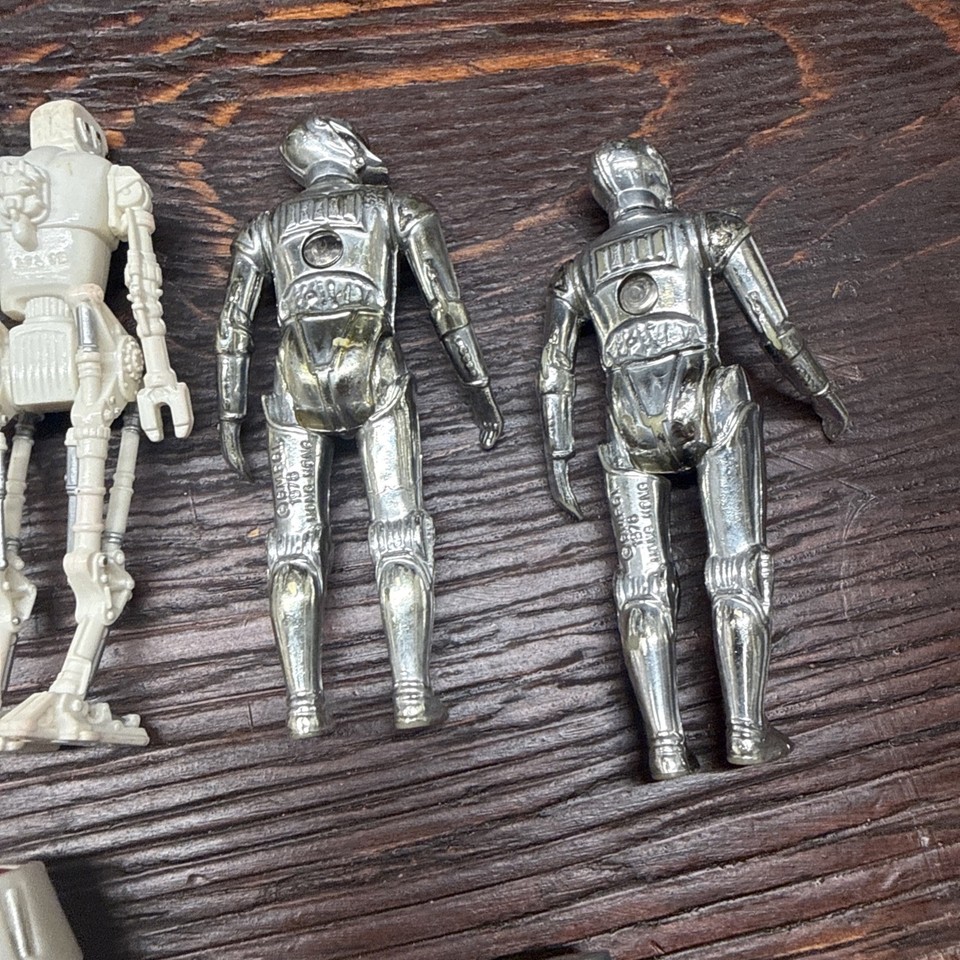 Vintage Star Wars 1977-1980 Action Figure Droid Lot R2-D2 C-3P0 8D8 FX ...