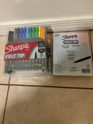 Sharpie Felt Tip Pens, Fine Point (0.4Mm) Felt Tip Markers, Journaling ...
