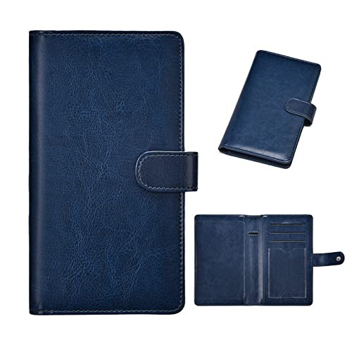 Checkbook Covers- Leather RFID Check Registers for Personal Blue | eBay