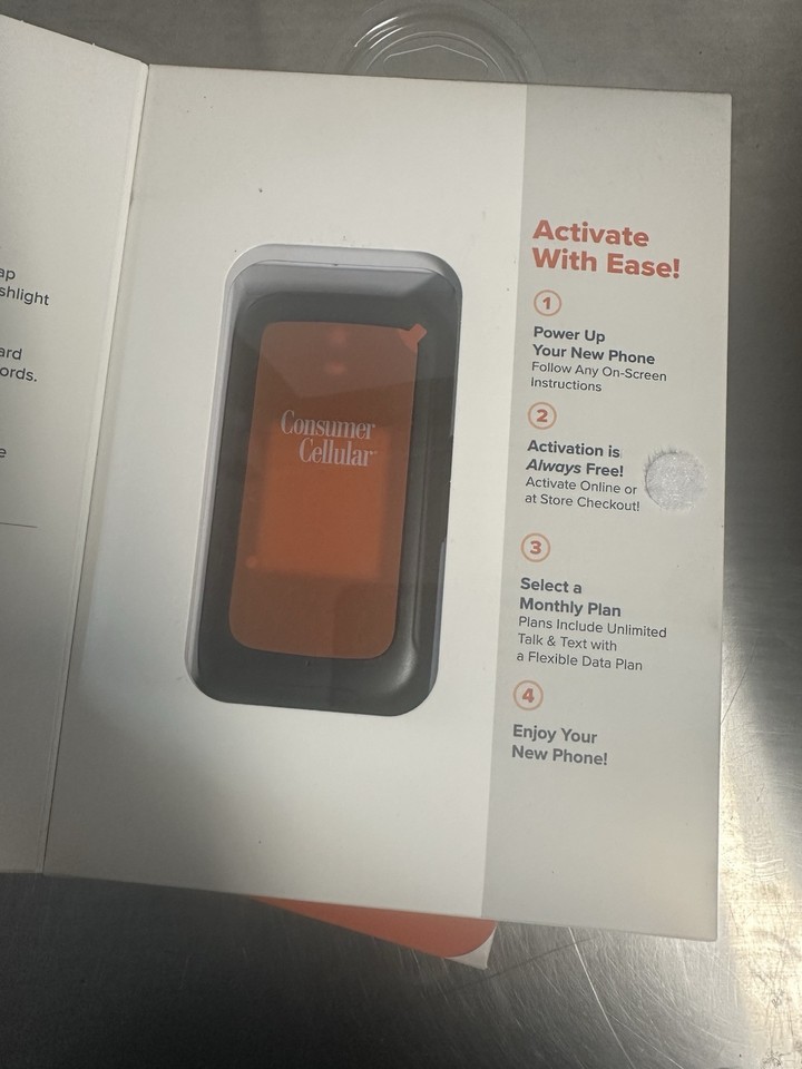 Lot of 6! Consumer Cellular Iris Flip SH3320 Phone RED 4G LTE 5 MP ...