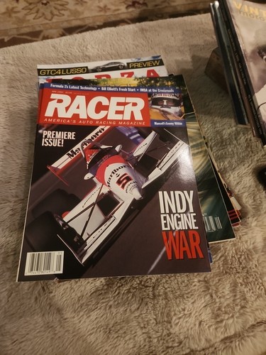 RACER America's Auto Racing Magazine May 1992 FIRST ISSUE | eBay