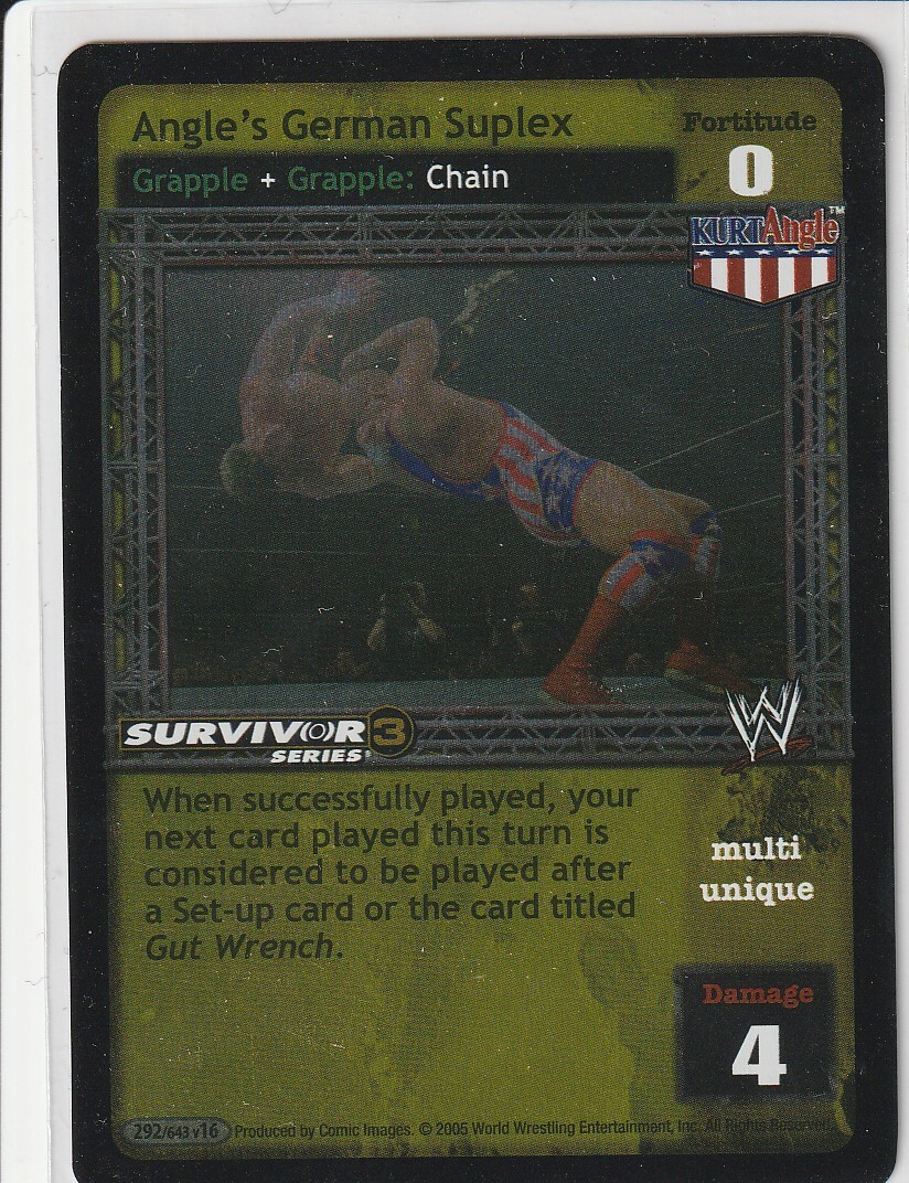 Kurt Angle Suplex When The Power Of Kurt Angle Compels You…,