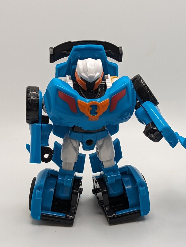 2 Tobot Evolution Mini Y Blue Transforming Robot Cars Japanese ...