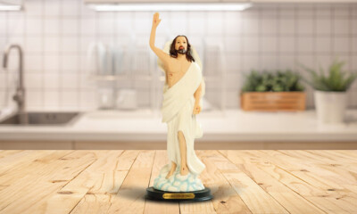 12"H Resurrection of Jesus Holy Figurine Religious ation Home Decor ...