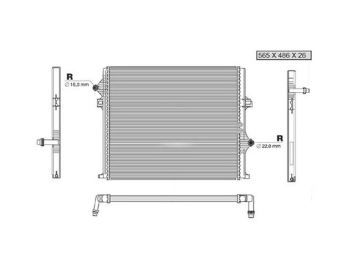 FOR BMW 4 GC F36 2013-2017 COOLING RADIATOR 17118482625 | eBay UK