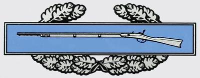 US ARMY COMBAT INFANTRY CIB BADGE 7 INCH WIDE STICKER - MADE IN THE USA ...