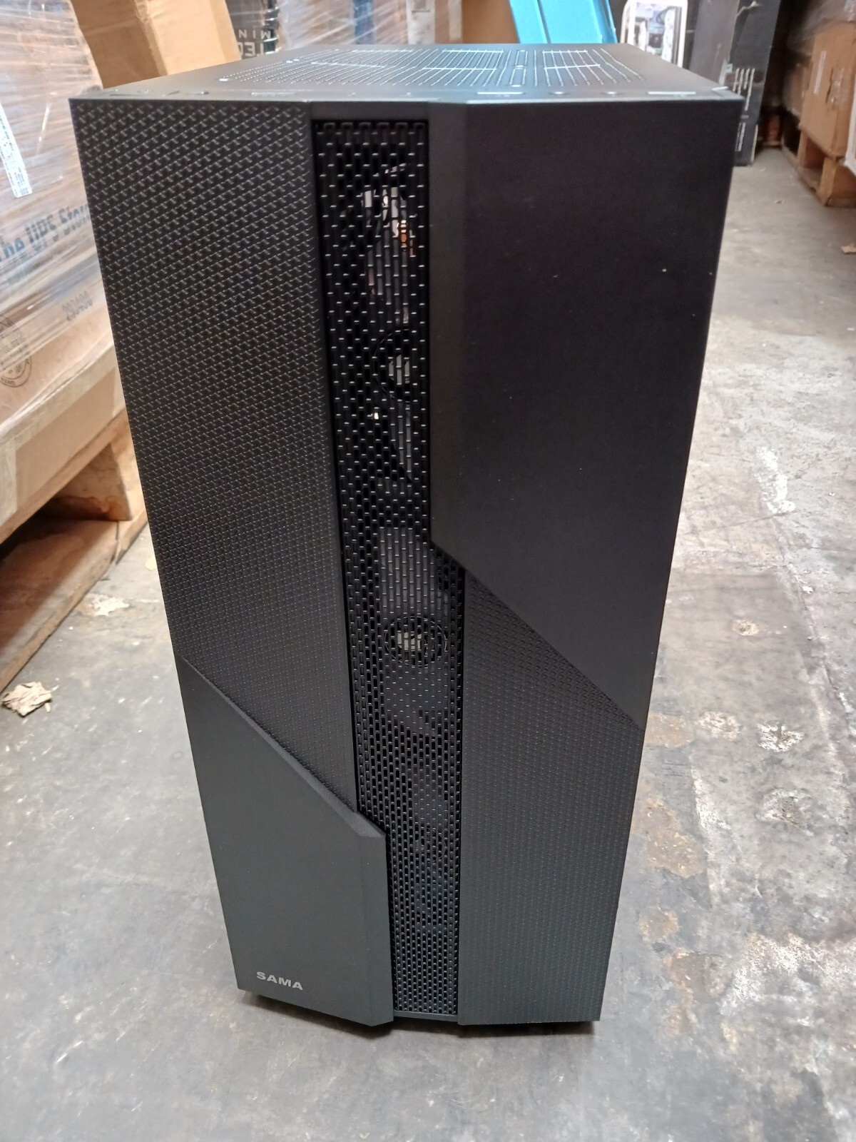 SAMA Sama-M2-BK Black USB3.0 Steel ATX Mid Tower Gaming Computer Case ...