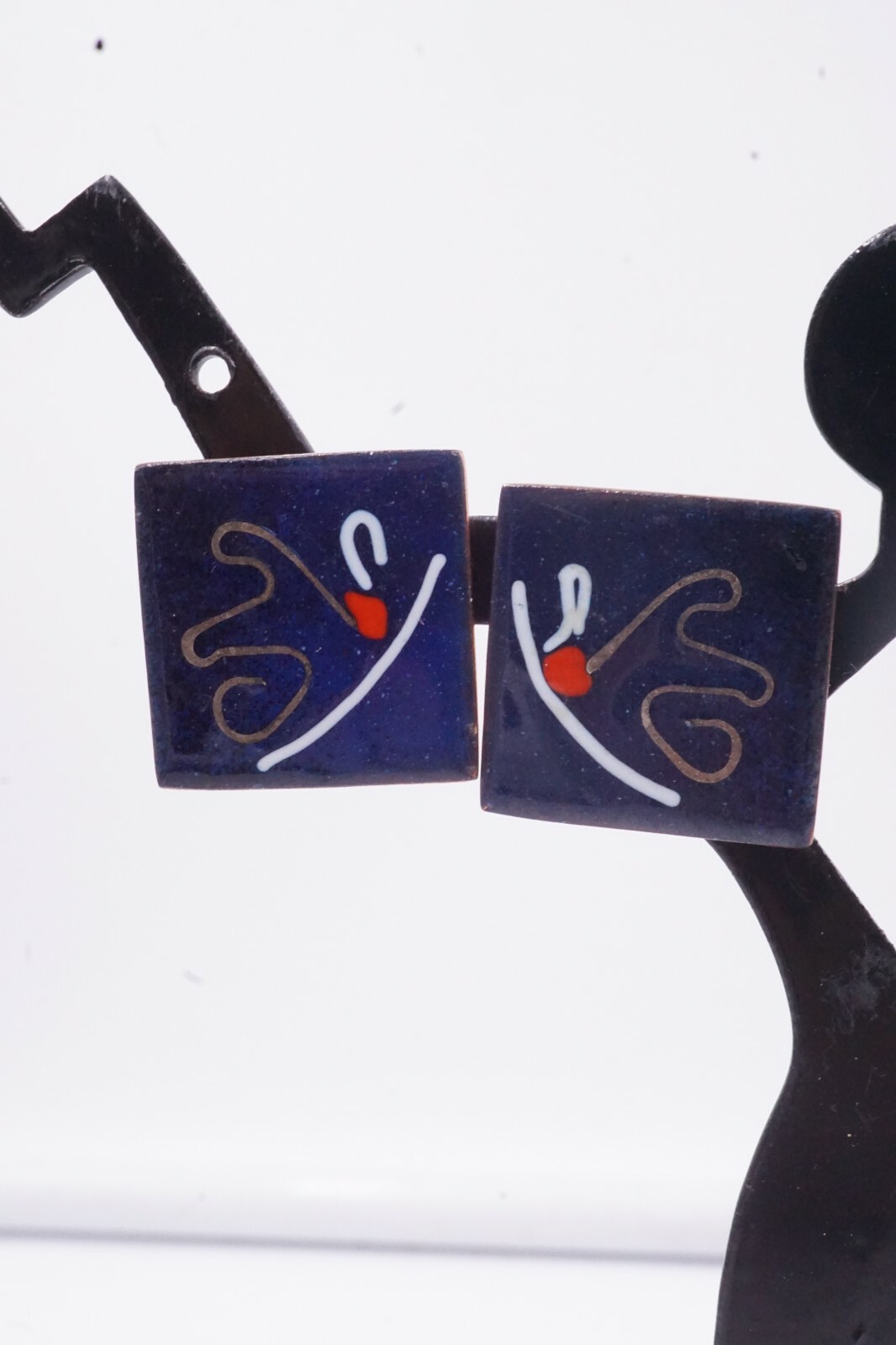 VTG 1960's Signed ROBERT ENGSTROM Copper & Enamel Mid… - Gem