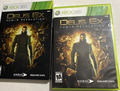 XBOX 360 : DEUS EX : HUMAN REVOLUTION !! Complete w/Manual and ...