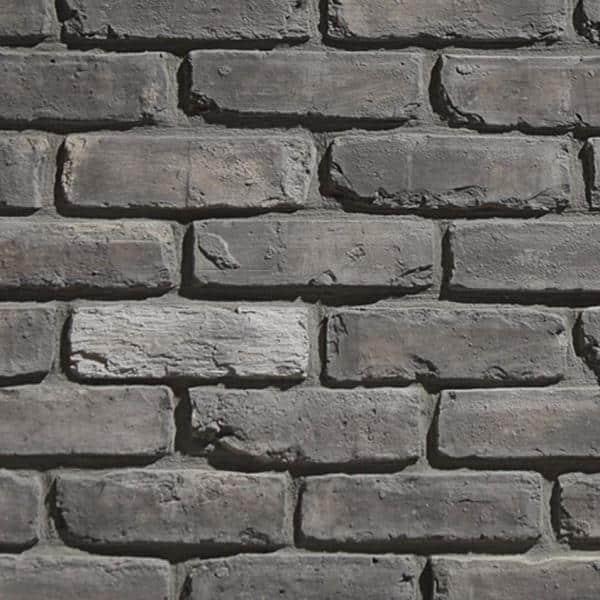 Koni Brick Old Chicago Stone Siding 8.20"W Lightweight Thin Brick ...
